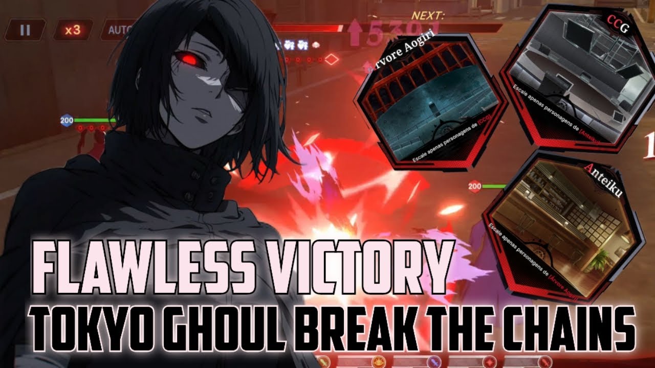 SOLANDO TODO O FORCE CHALLENGER em TOKYO GHOUL BREAK THE CHAINS - YouTube