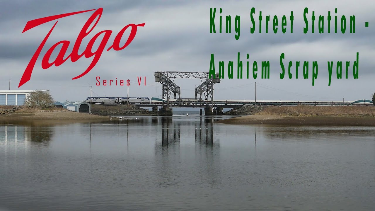 Amtrak Cascades Talgo Series 6 Funeral Train - YouTube