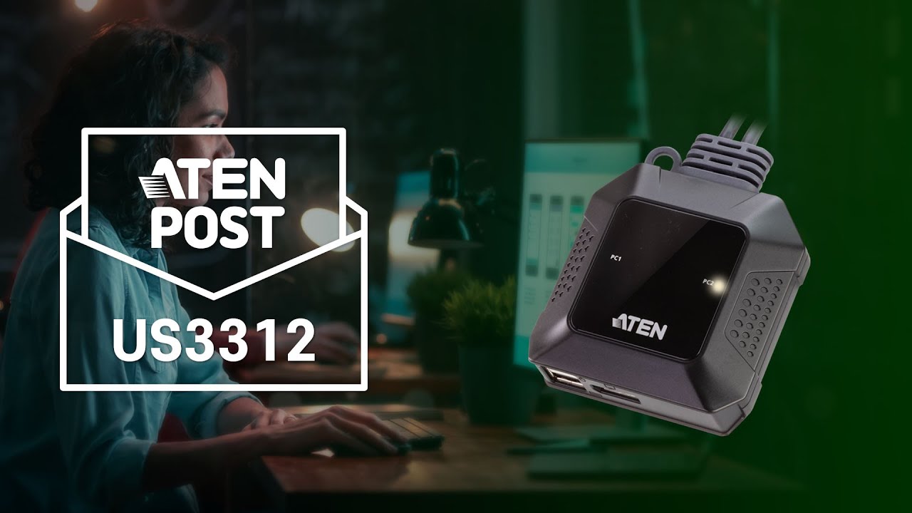 빠른 스위칭으로 원활한 플랫폼 통합이 가능한 US3312｜에이텐포스트(ATEN POST) - YouTube
