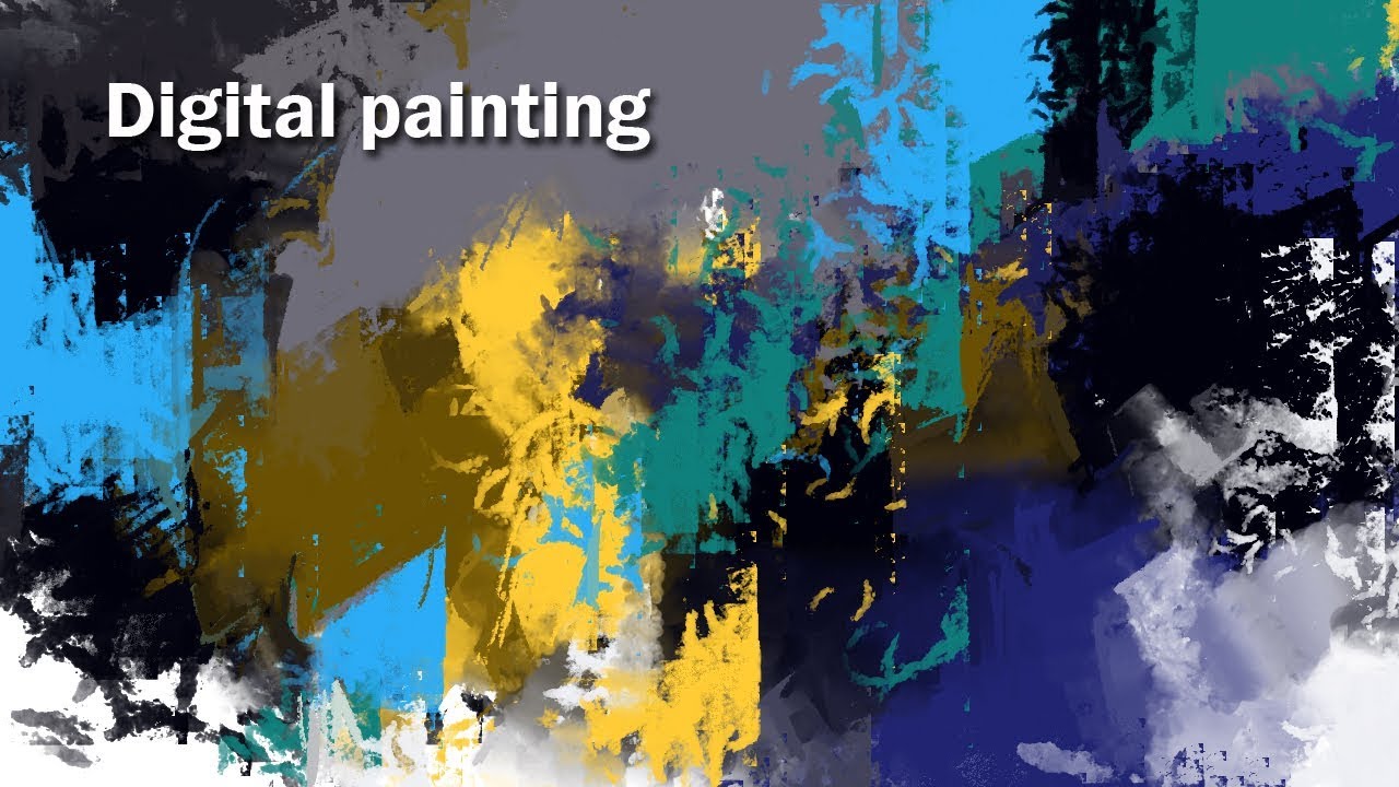Abstract Painting | Digital Abstract Painting | Abstract Art | How to ...