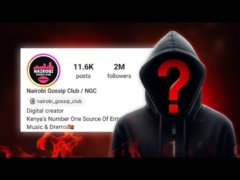 Entlarvung des Besitzers des „Nairobi Gossip Club“