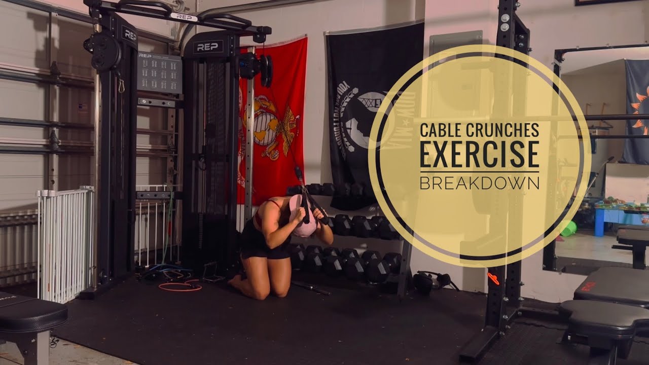 Cable Crunches Exercise Breakdown - YouTube