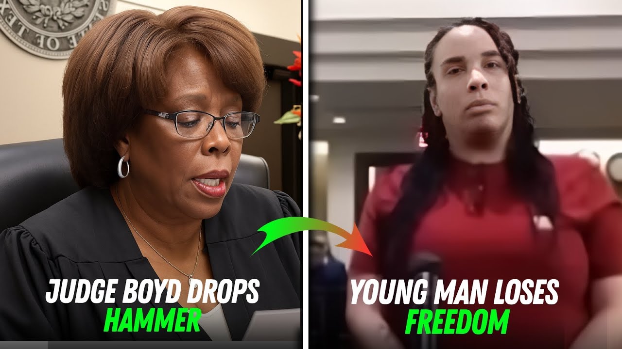 “Judge Boyd SHOCKS Courtroom – 23-Year-Old Gets Prison Time for ...
