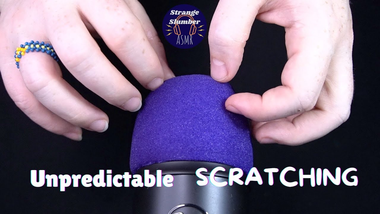 Mic scratching ASMR | Intense, unpredictable, aggressive - YouTube
