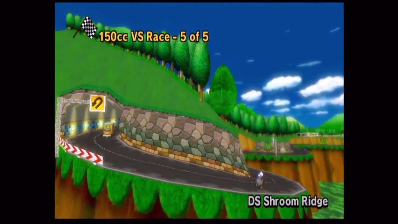 Mario Kart Wii Custom Track Review: DS Shroom Ridge - YouTube