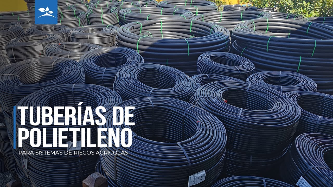 TUBERÍAS DE POLIETILENO PARA SISTEMAS DE RIEGO - YouTube