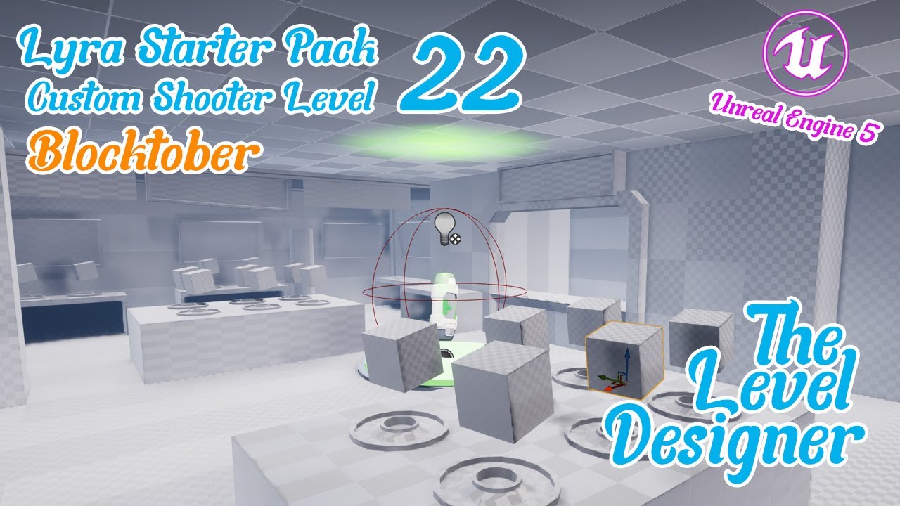 Lyra Custom Shooter Level: Episode 22 - Unreal Engine 5 - YouTube