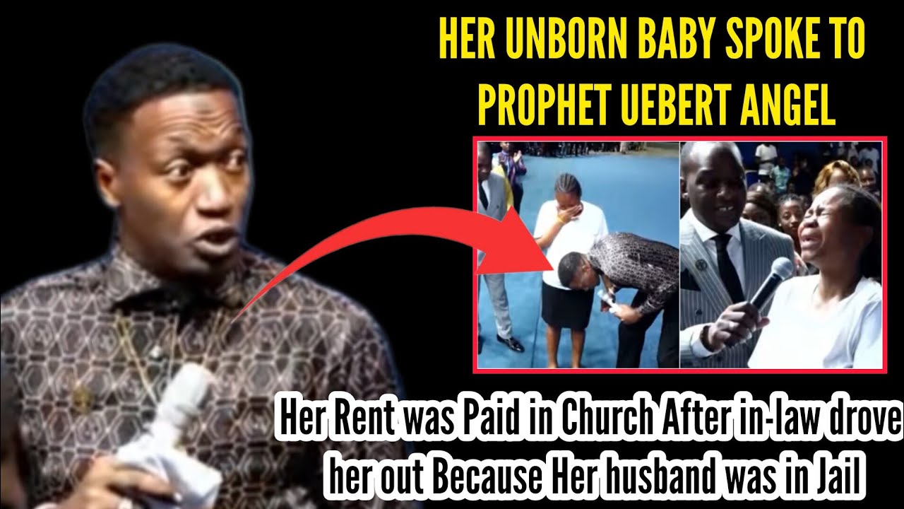 Shocking😱🙀 Her Unborn child Spoke To Prophet Uebert Angel About Her ...