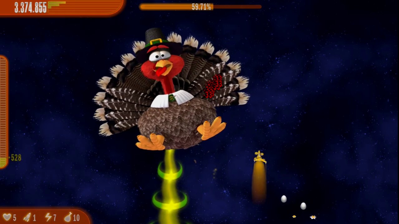Chicken Invaders 4 Ultimate Omelette Thanksgiving Edition (final score ...
