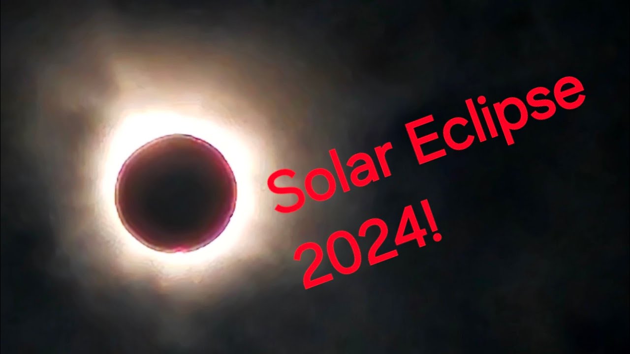 TOTAL SOLAR ECLIPSE 4-8-2024 (featuring Venus) - YouTube