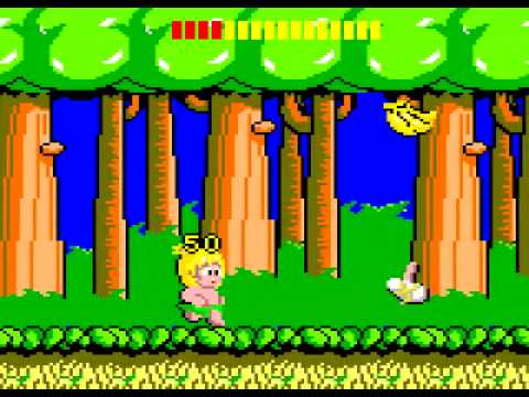 Revenge of Drancon (Wonder Boy I) (Sega Game Gear) - Stages 7-2 to 7-4 ...