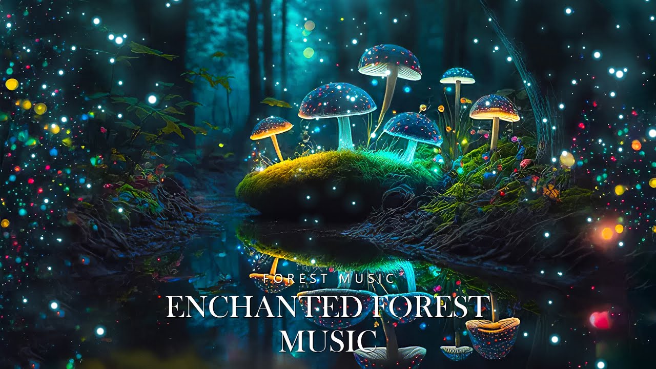 Enchanted Forest Music | 마법의 숲 풍경에 빠져보세요 - 마법 같은 피아노 음악으로 마음을 진정시키고 ...