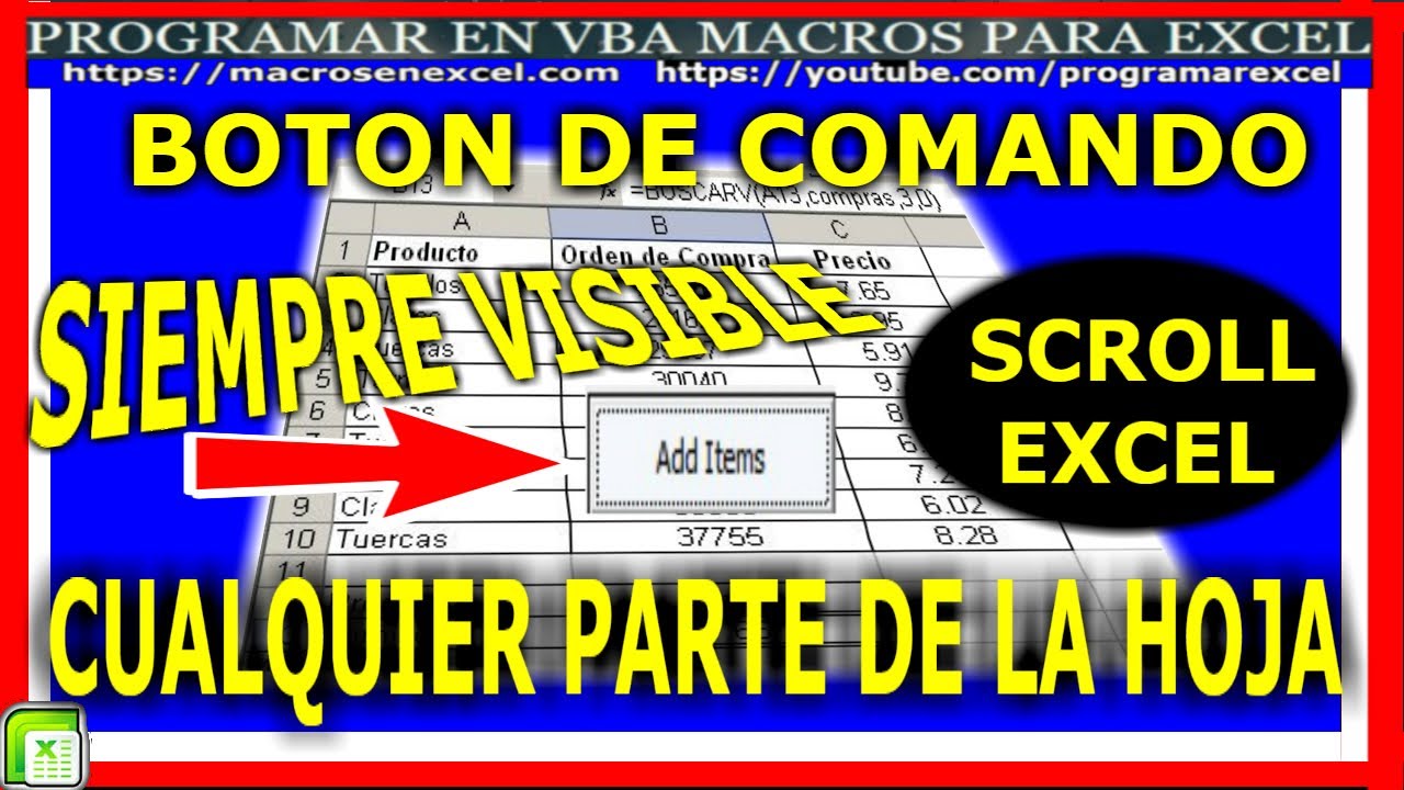 238 ️ Como hacer BOTON Comando SIEMPRE VISIBLE 🔥 al SELECCIONAR ...