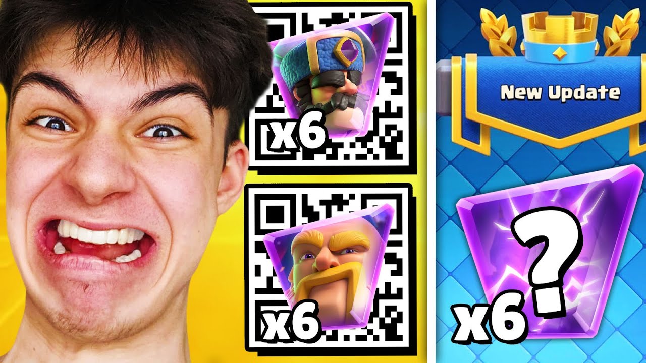 QR CODE! GIFT 6/6 EVOLUTION HUNTER 🎁 BLACK FRIDAY IN CLASH ROYALE ...