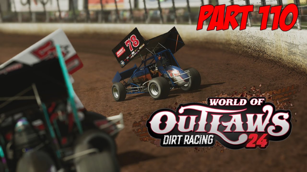 (The End Of Sprint 410) World of Outlaws: Dirt Racing 24 Career Mode ...
