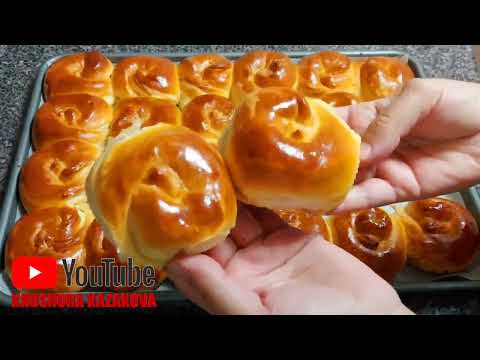 Бунака юмшок булочкалар хали тайёрлаб курмагансиз👍 Супер мягкие булочки с творогом!