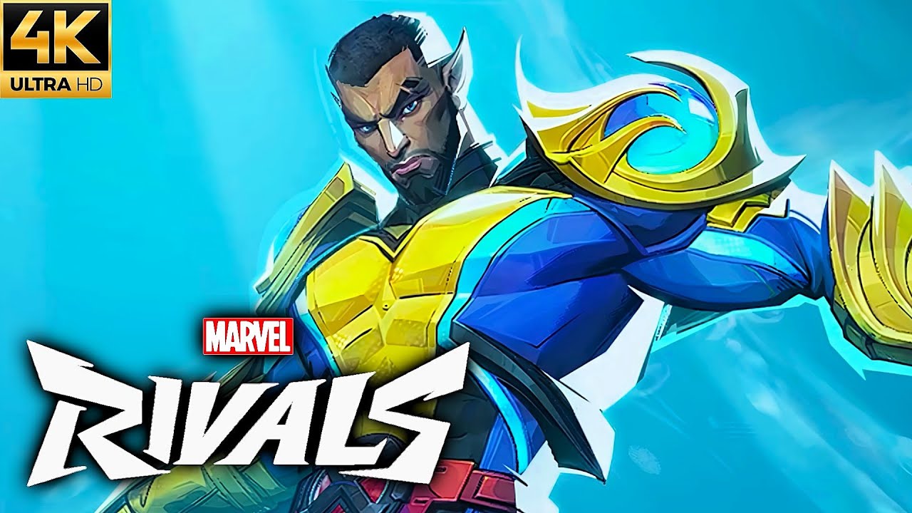 Marvel Rivals - Namor (Retro X-Uniform Skin) Gameplay Showcase (4K ...