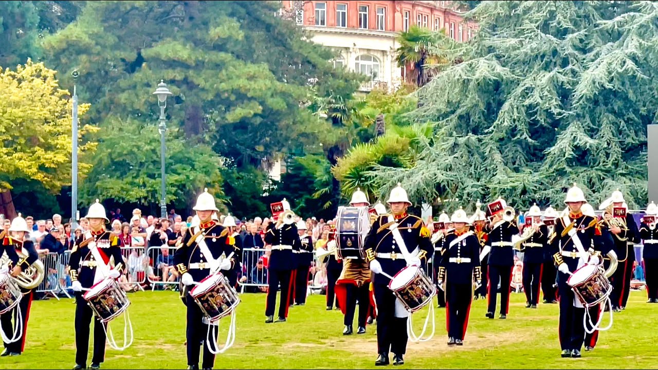 HM Royal Marines Band | Bournemouth Air Festival 2022 @RMR_Channel #38 ...