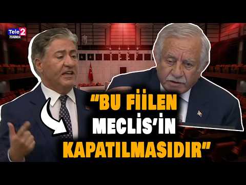 MECLİS'TE KAVGA ÇIKTI! Murat Emir ayağa kalktı: Bunun anlamı darbe girişimidir!