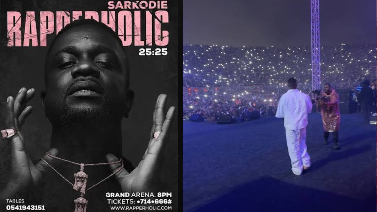 SARKODIE RAPPERHOLIC 2025 ACCRA LIVE - YouTube