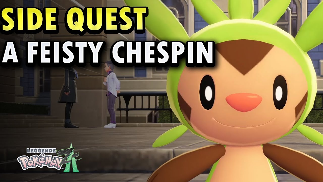 Side Quest - A Feisty Chespin - Pokemon Legends Z-A - YouTube