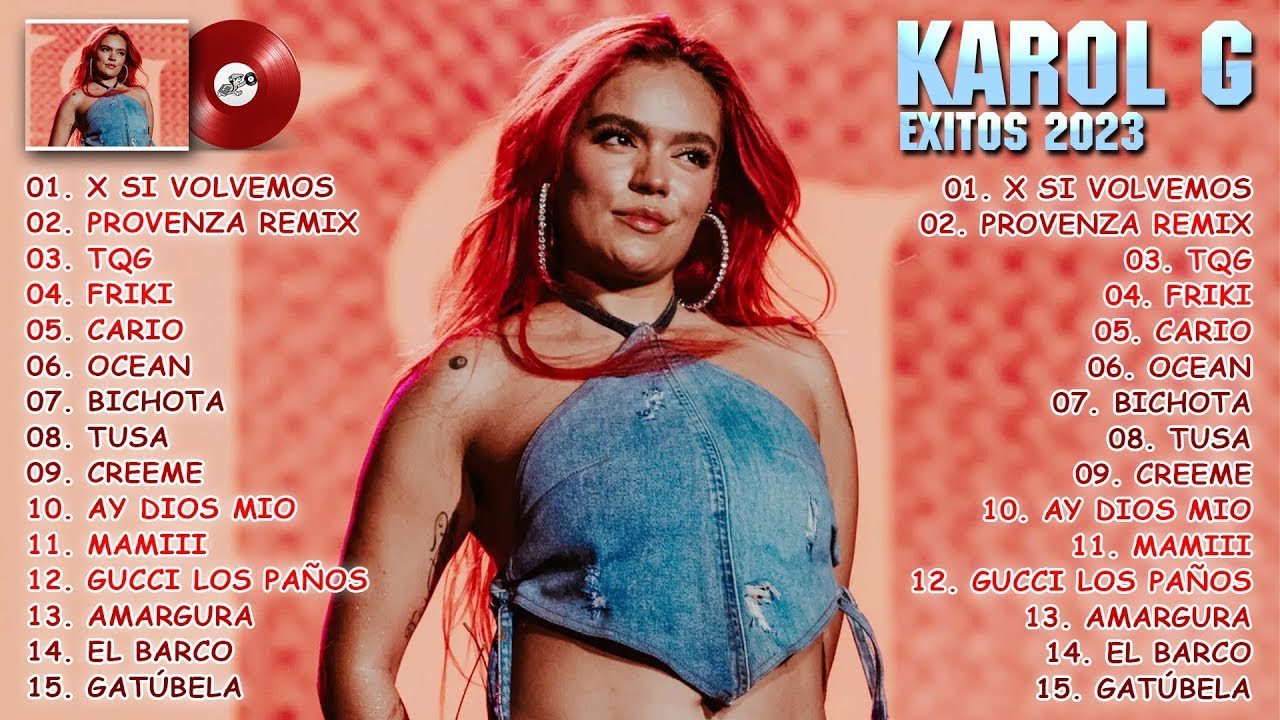 Karol G Mix Exitos 2023 - Grandes Exitos Karol G - Mix Reggaeton 2023 ...