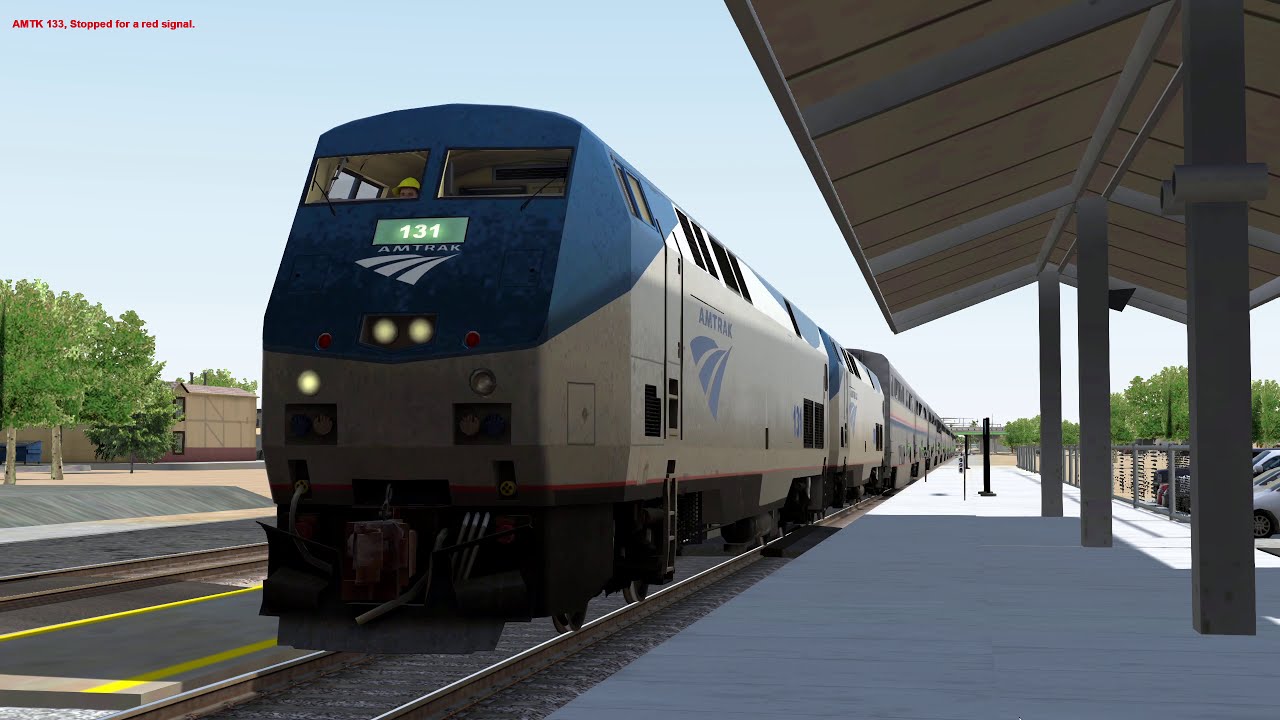 Railfanning In Run 8 Train Simulator ( Part 1 ) - YouTube