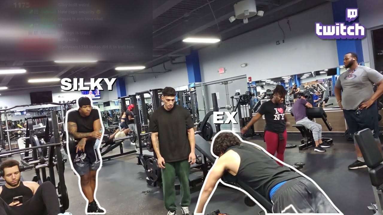 BigEx And Silky Live Gym Session!🏋🏽‍♂️ - YouTube