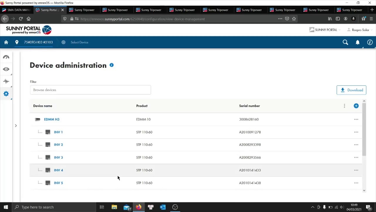 Step 5 Inverter Firmware Update Manually - YouTube