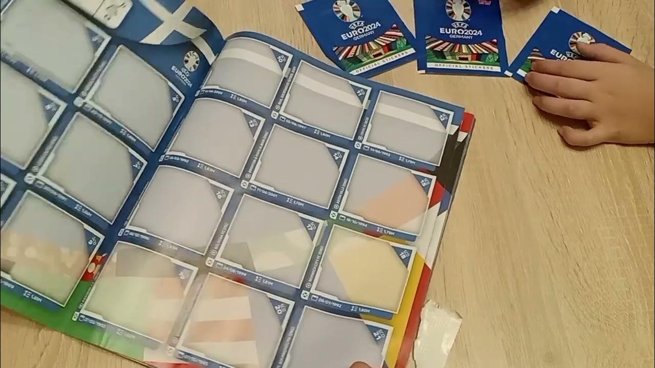 Topps UEFA EURO 2024 matrica Starter pack w/Football HUN - YouTube