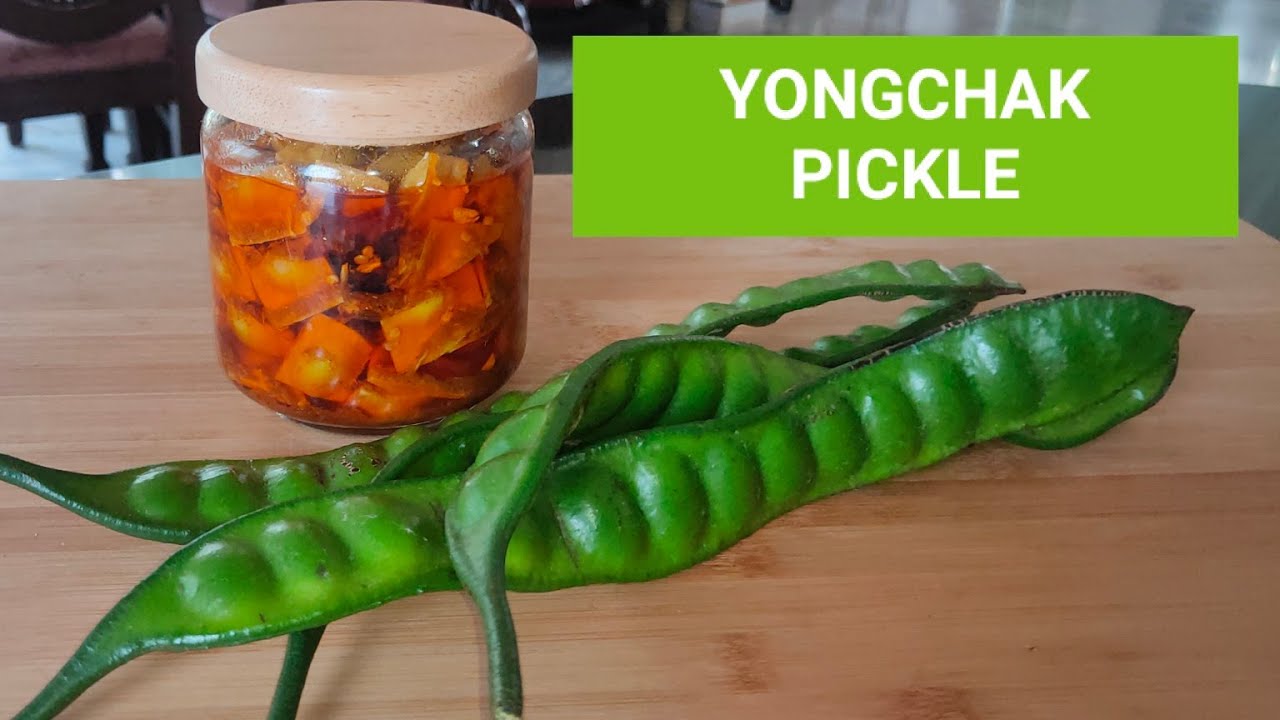 Zawngtah Pickle Siamdan/Stink Bean/Yongchak Pickle Recipe/Mizo Eisiam ...