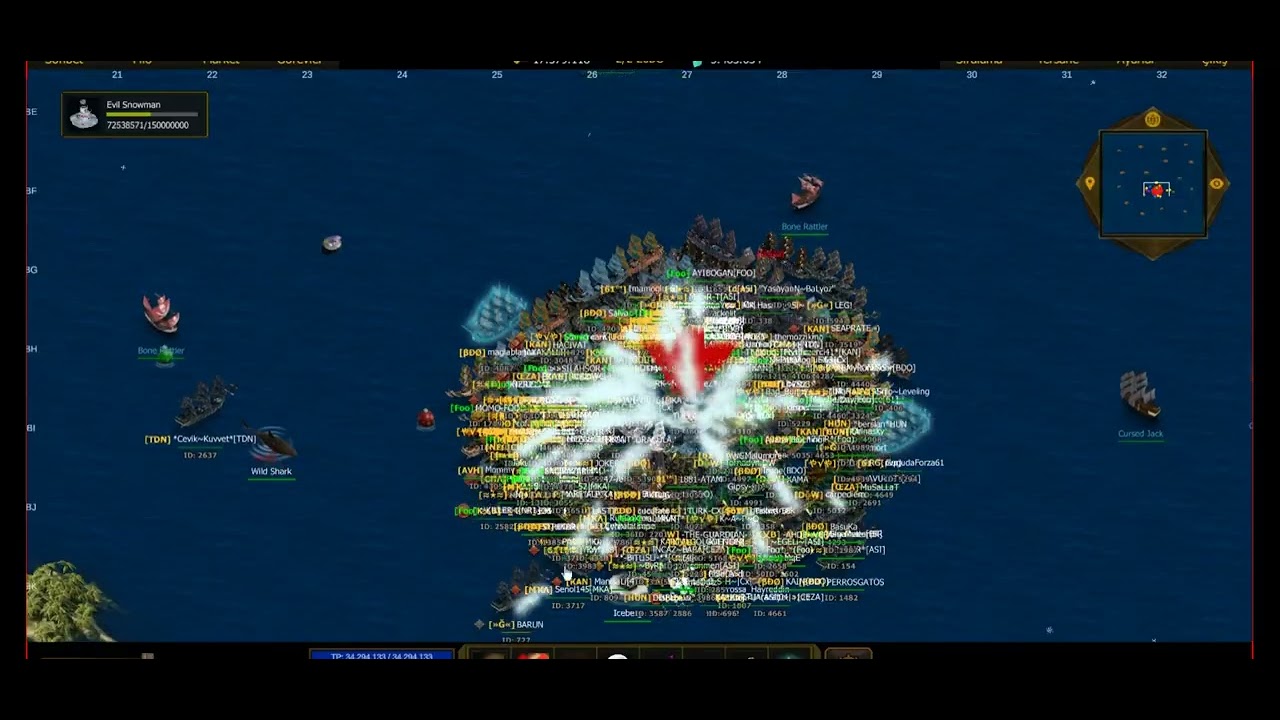 TERROR OF SEA WİNTER EVENT #seafight #terrorofsea #battleofsea # ...