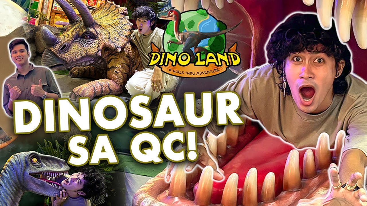 Dino Land Tour in SM North Edsa (Dinosaur sa QC!) by Rudolf Villaseñor ...