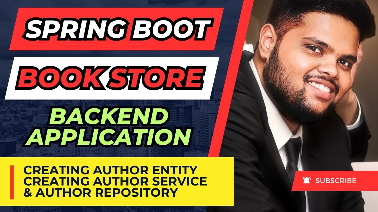 Creating author entity, author repository and author service ...