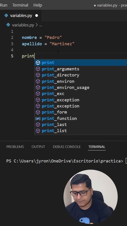 Curso de PYTHON desde CERO para PRINCIPIANTES (VARIABLES) - YouTube