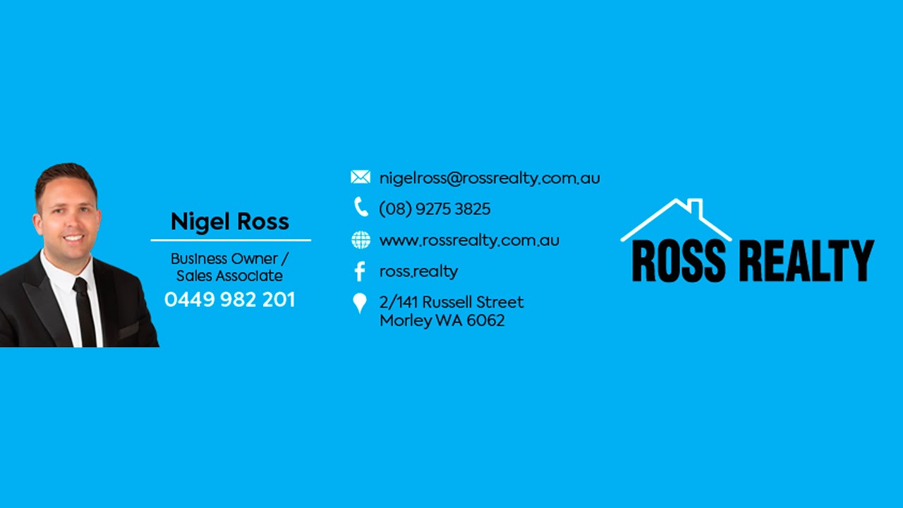 NIGEL ROSS - ROSS REALTY PRESENTS 58 MARRIOT WAY MORLEY - YouTube