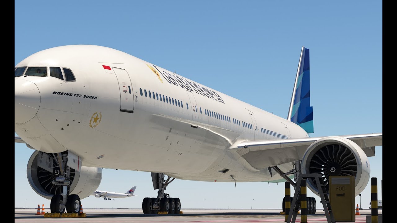 B777-300ER Garuda Indonesia Flight Hongkong To Jakarta #mediashareon ...