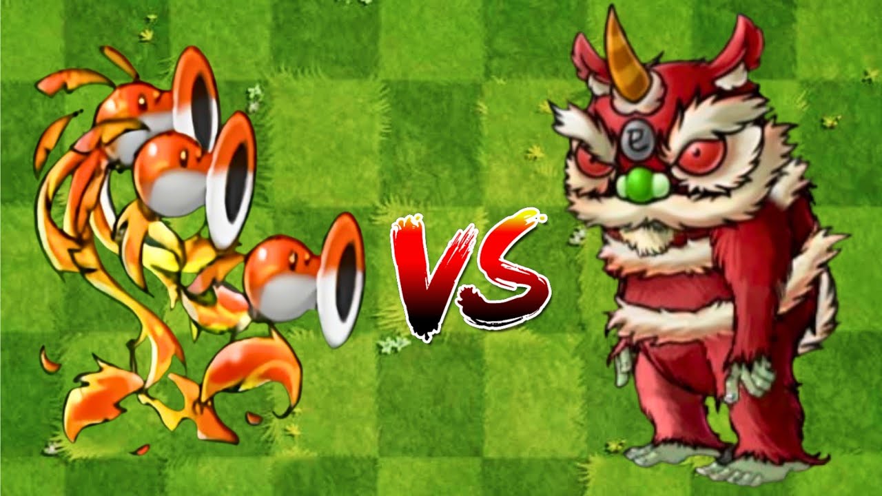 Pvz Fusion | Phoenix Threepeater Vs Yeti Beast Zombies Full Gameplay ...