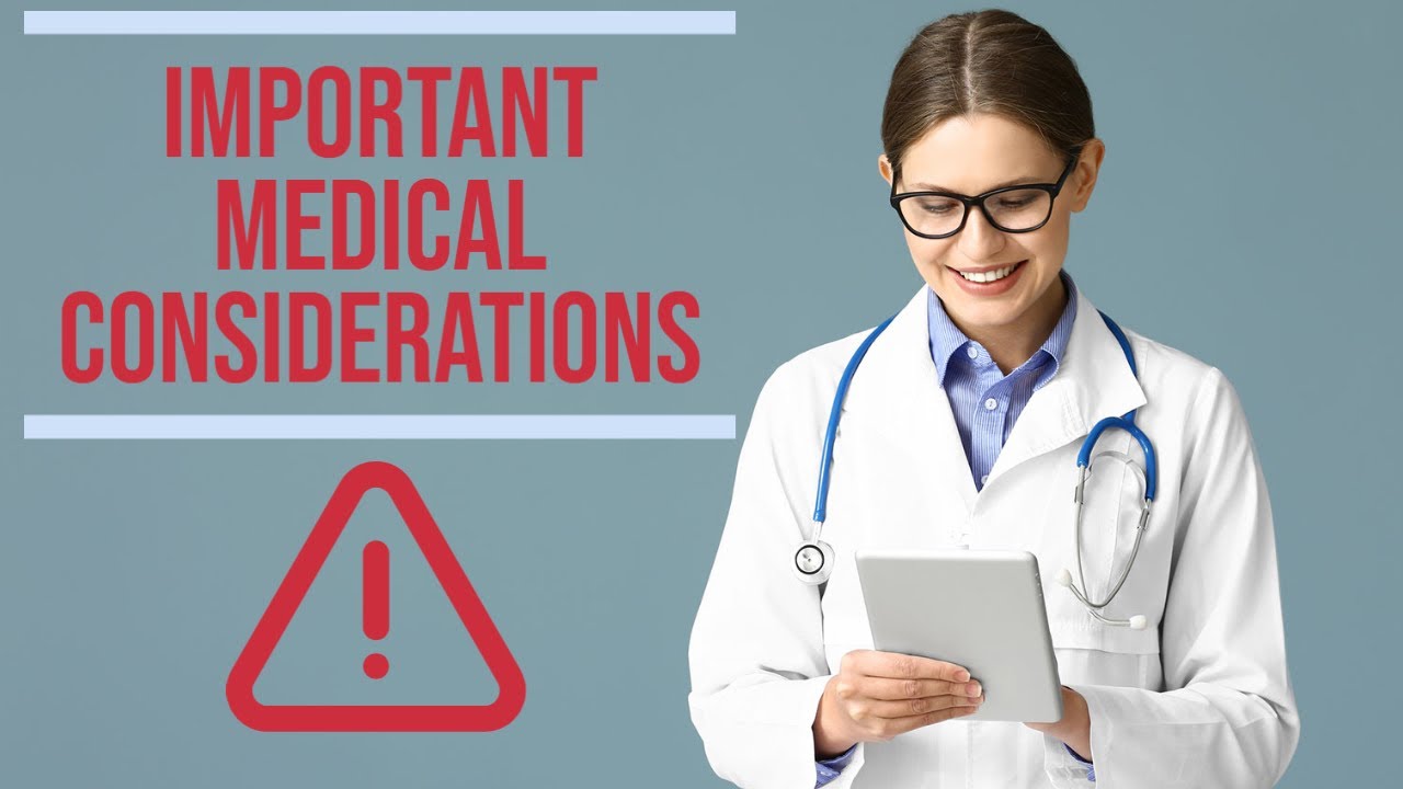 Important Medical Considerations (1B) - YouTube