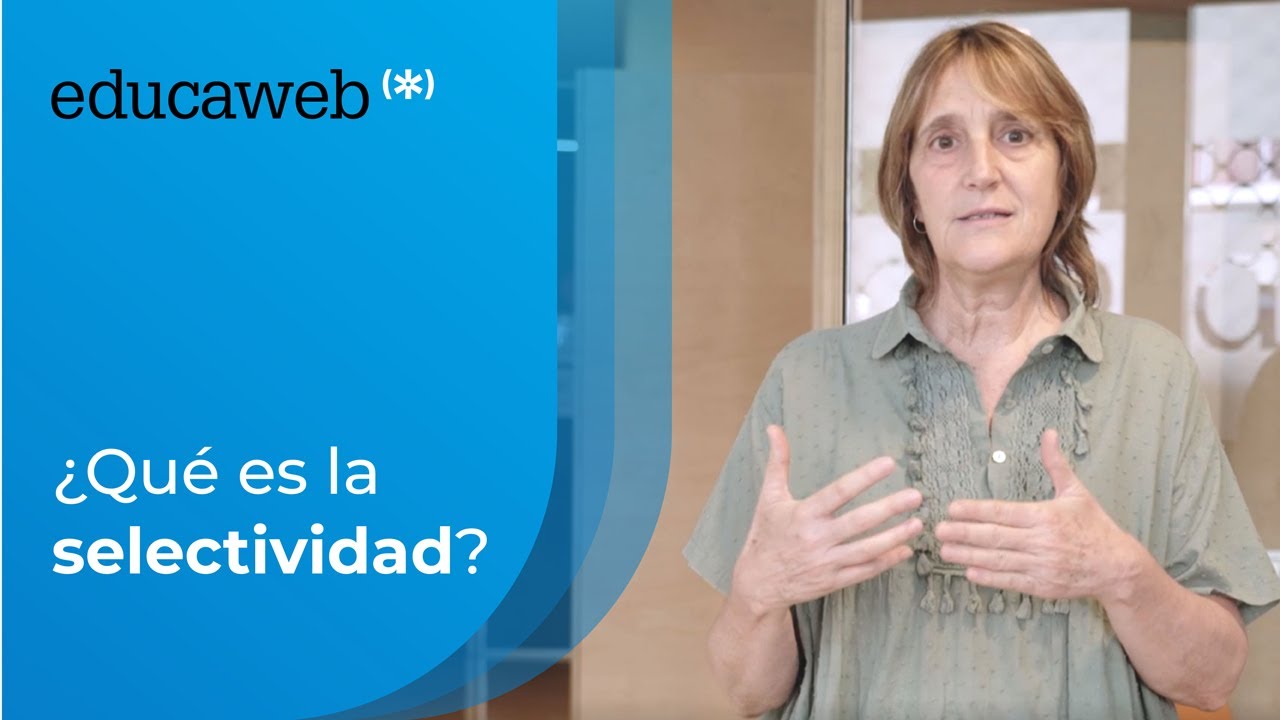 ¿Qué es la selectividad? - YouTube