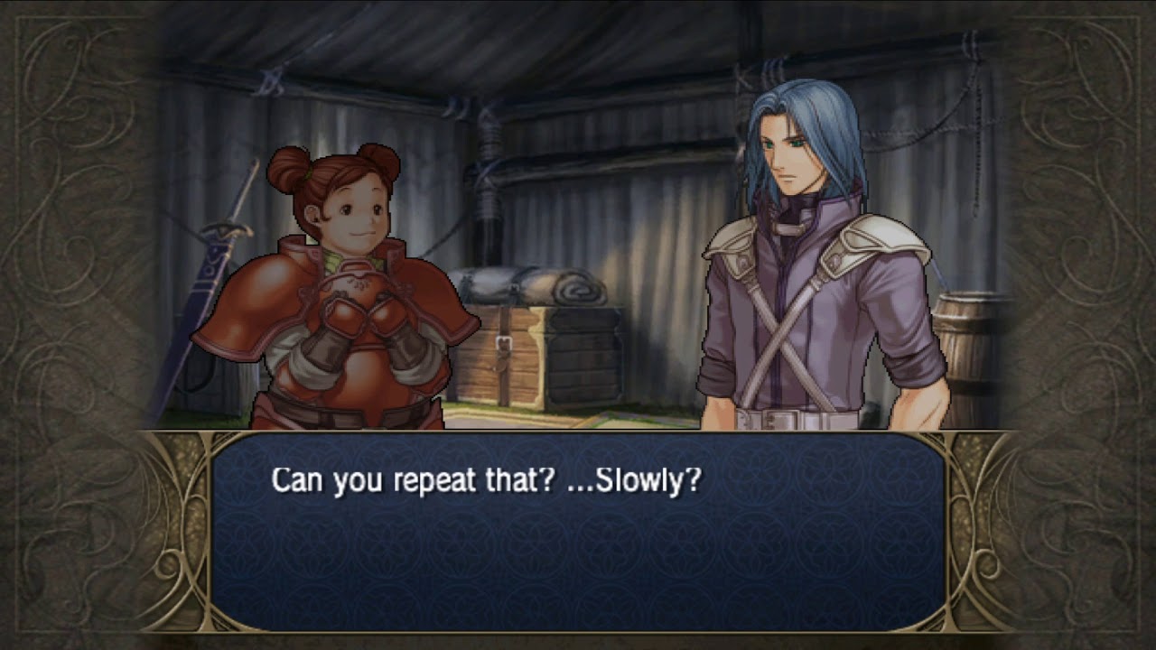 Zihark and Meg Base Conversation - Fire Emblem: Radiant Dawn - YouTube