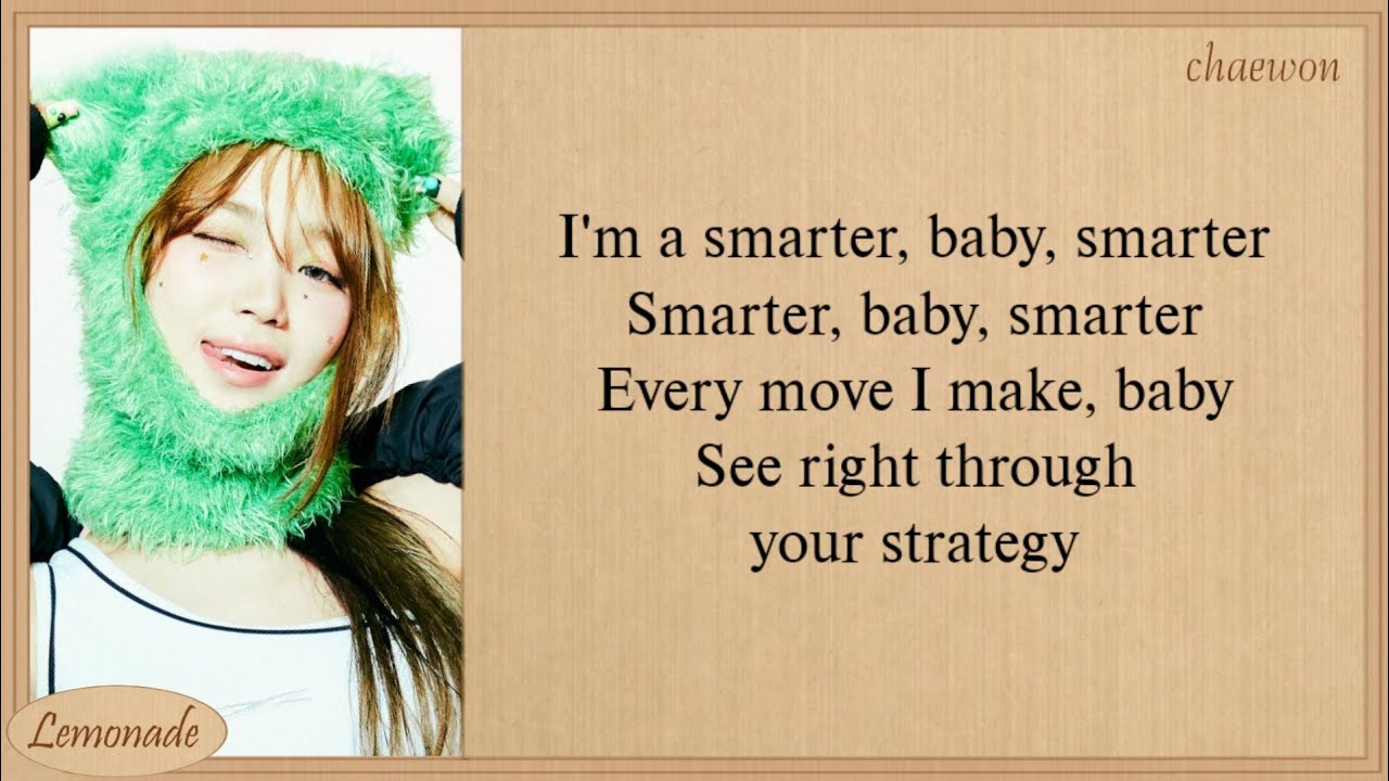 LE SSERAFIM Smart (English ver.) Lyrics - YouTube Music