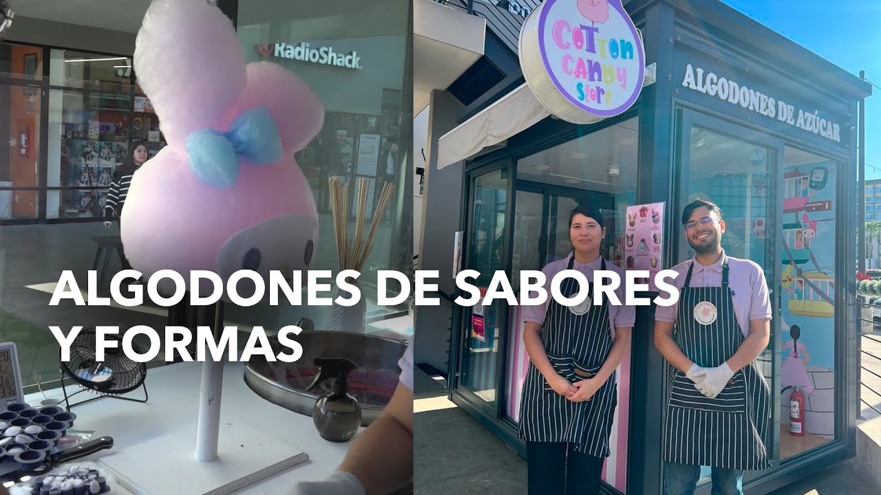 Algodones de sabores y formas - YouTube