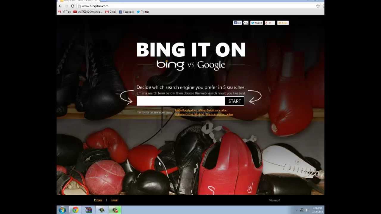 Bing vs Google Challenge (Who Won?) - YouTube