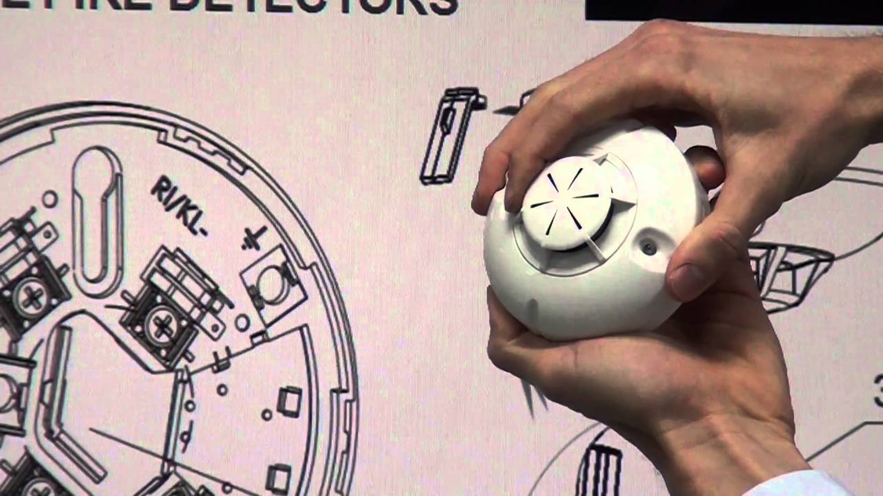 Unipos fire alarm system Fire Detectors - YouTube