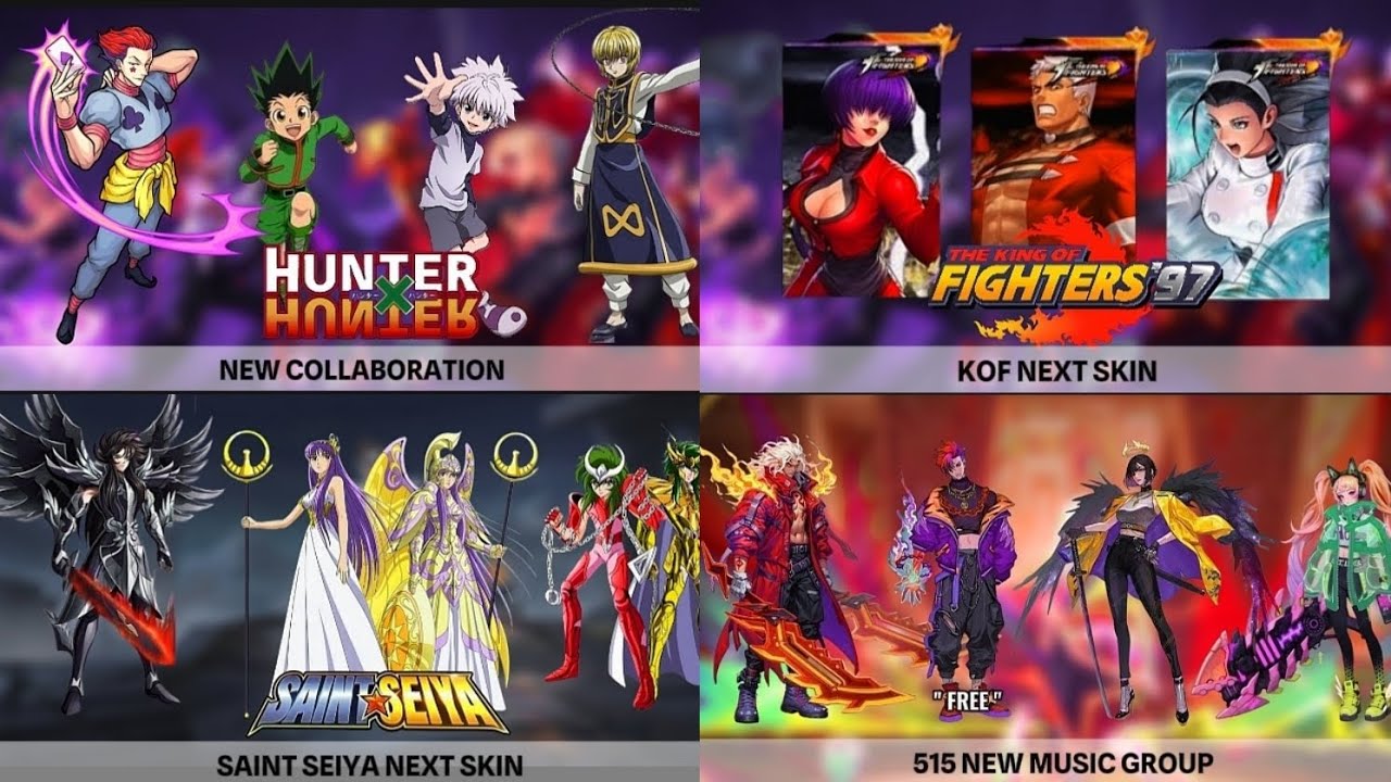 MLBB NEXT UPDATE,NEW COLLABORATION,NEXT KOF SKIN , VALIR FREE ? - YouTube