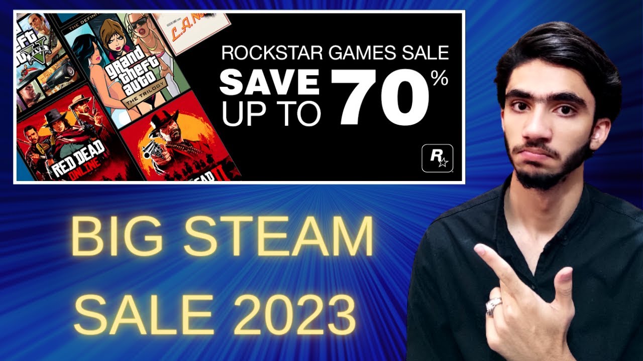 BIG Steam Sale 2023 | Rockstar Games Sale 2023 - YouTube