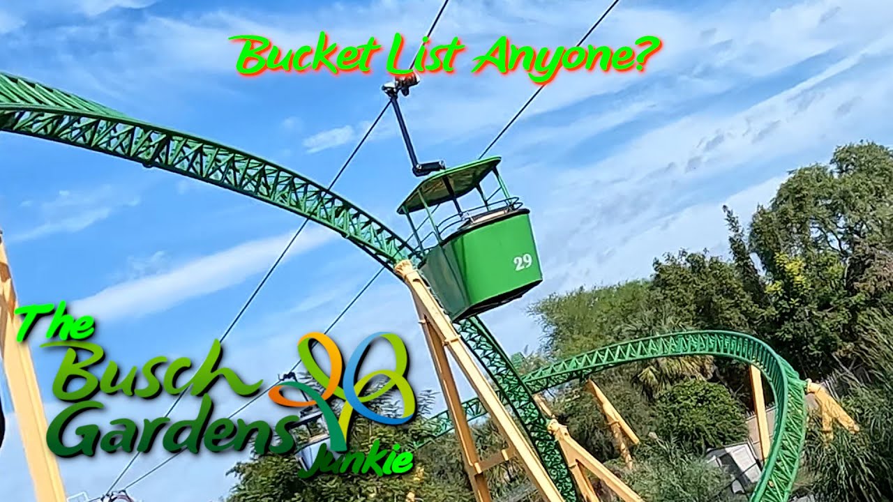 Busch Gardens Skyride Is Testing, Dirt Moved Around Phoenix Rising ...