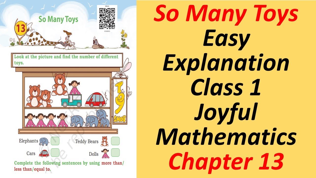 So Many Toys | Chapter 13 maths | Class 1 | Joyful mathematics | WoK ...