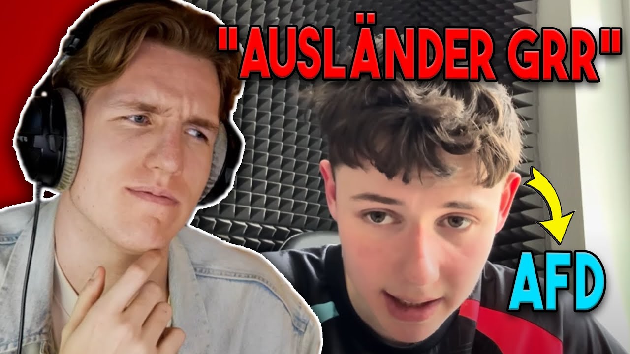 AfD-Kind HETZT gegen MIGRANTEN & BLAMIERT sich😭 - YouTube